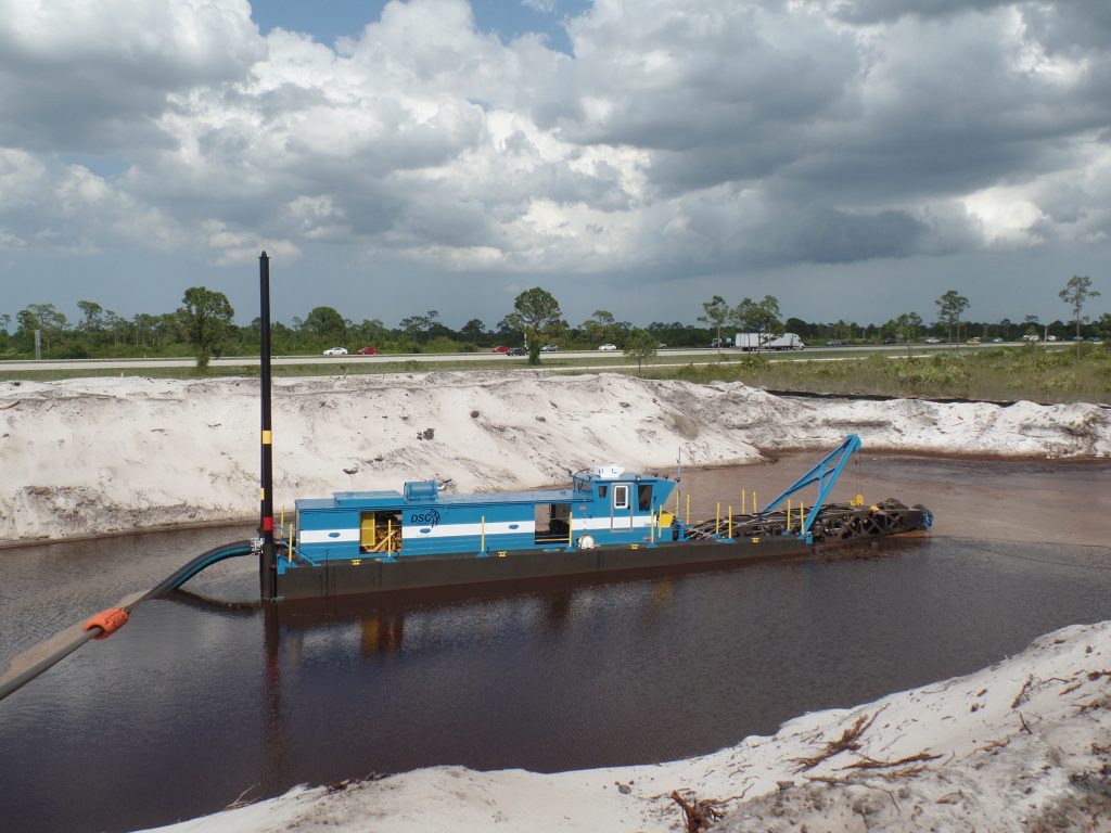 DSC Dredge Delivered to Florida Superior Sand Inc. - The Waterways Journal