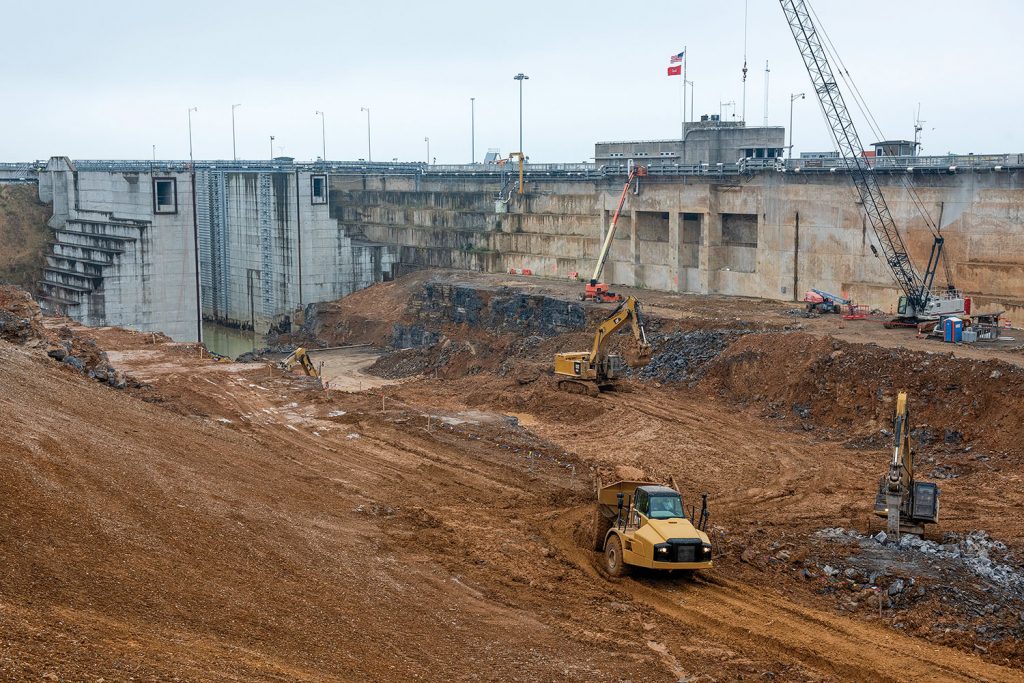 Kentucky Lock Cofferdam Nears Completion - The Waterways Journal