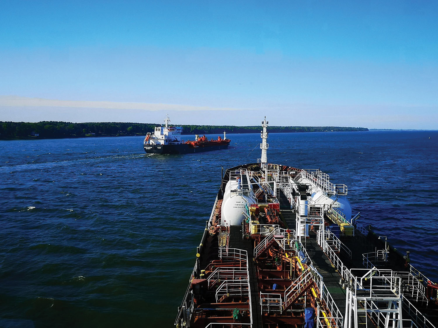 Testing Underway On Great Lakes Voyage Information System - The ...
