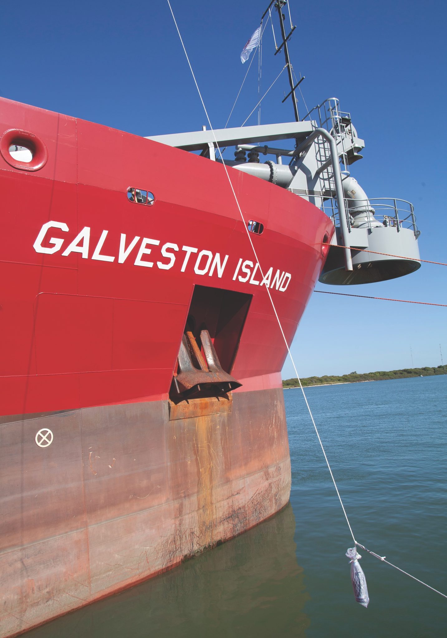 GLDD Holds Naming Ceremony For Dredge Galveston Island - The Waterways ...