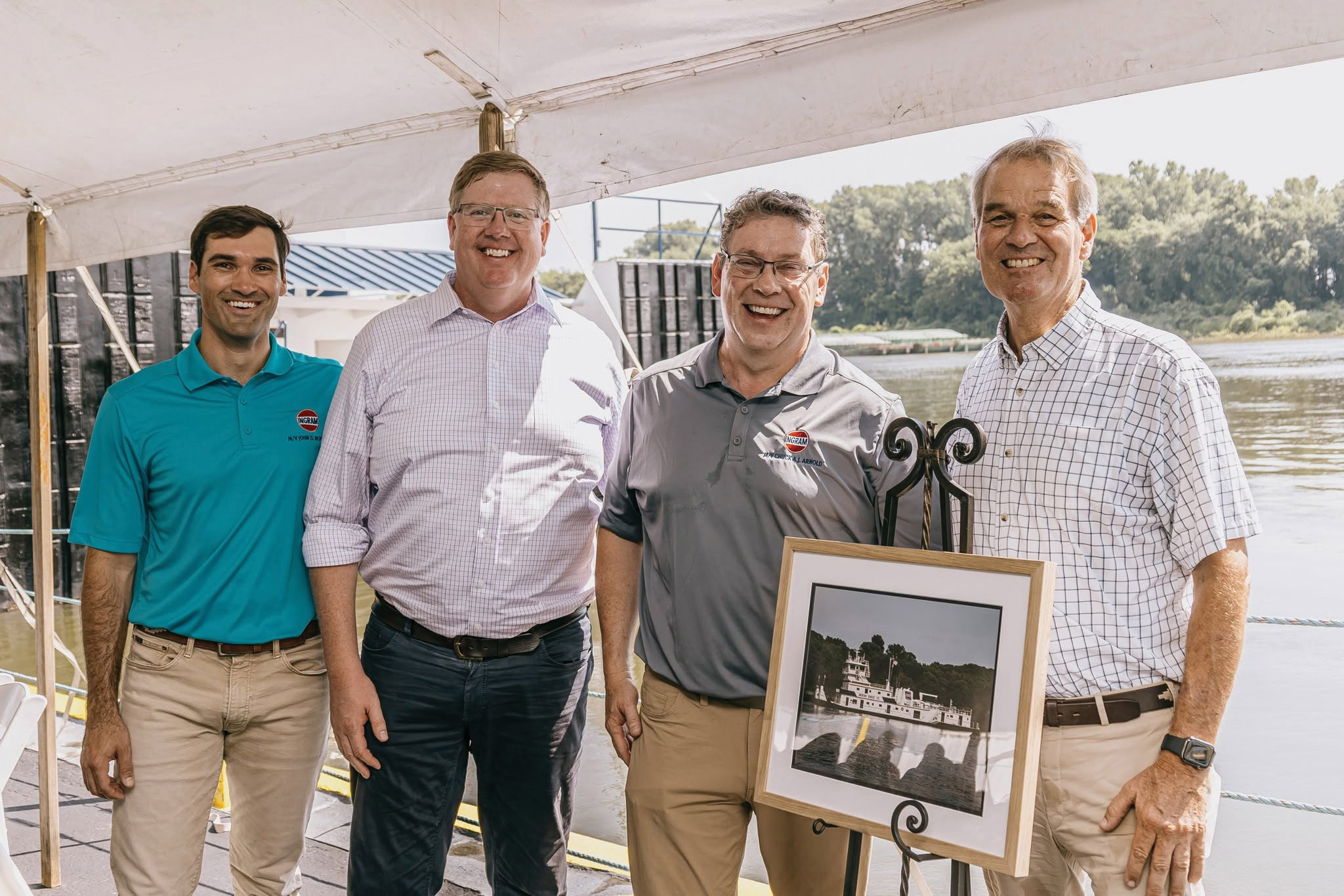 Ingram Holds Double Christening Ceremony - The Waterways Journal