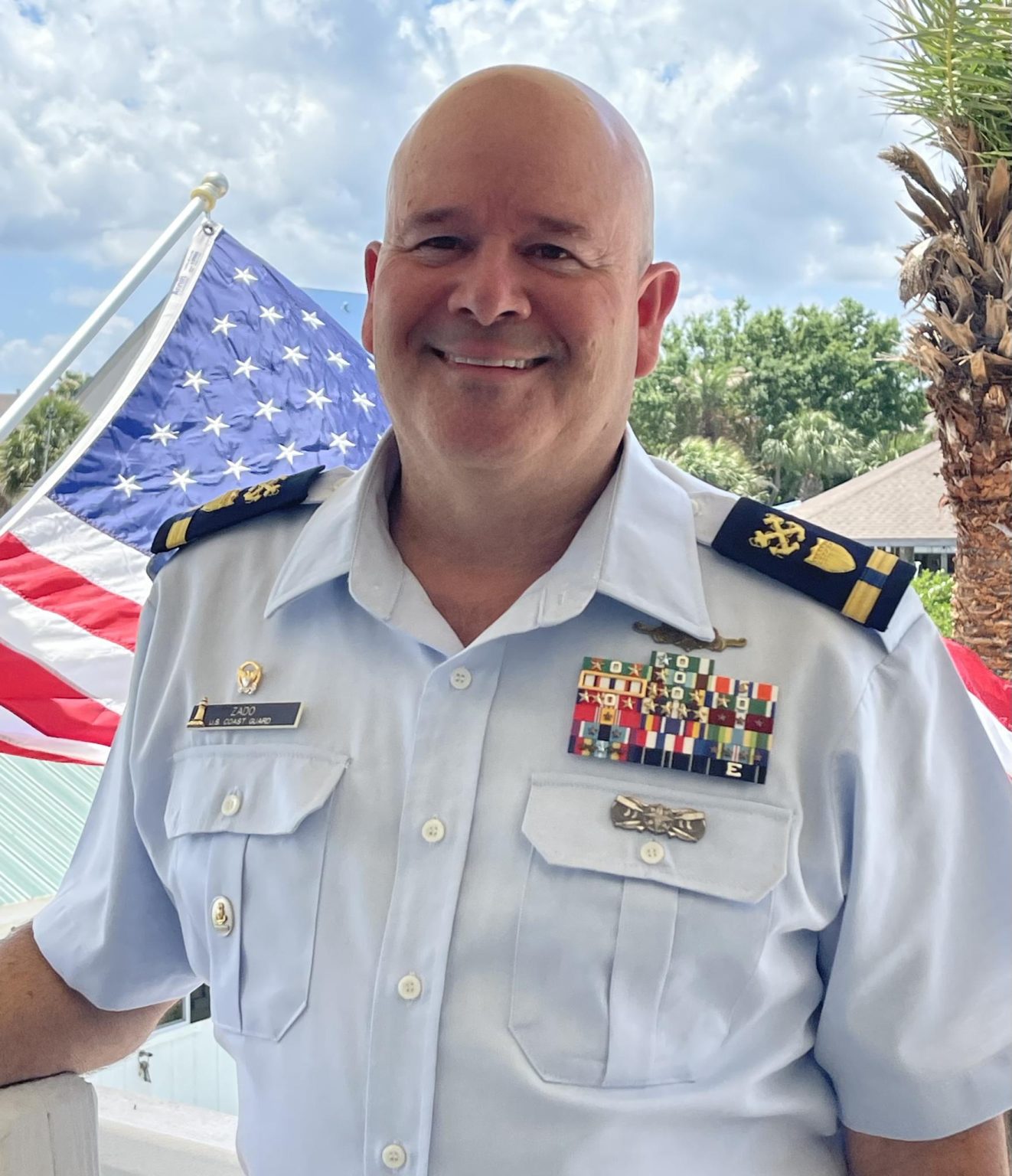 Chief Warrant Officer Paul Zado, Captain, Coast Guard Cutter Pamlico ...